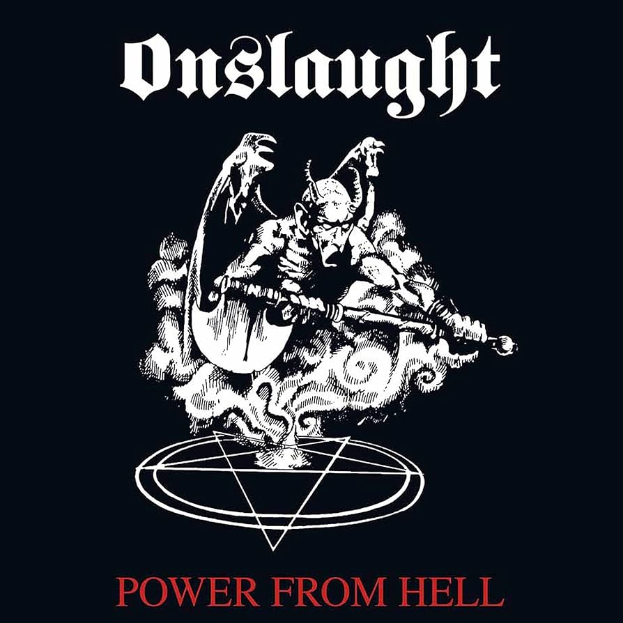 Onslaught - Power From Hell - Living Metal Producciones